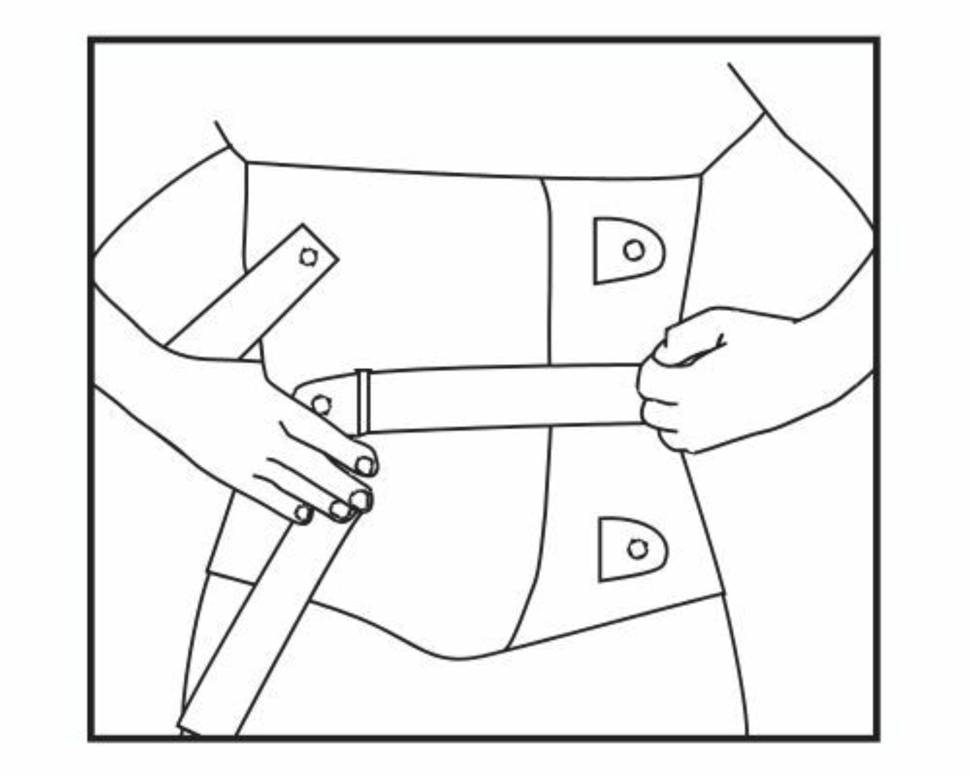 Spinal Technology | LSO- Anterior Opening Wearing Instructions