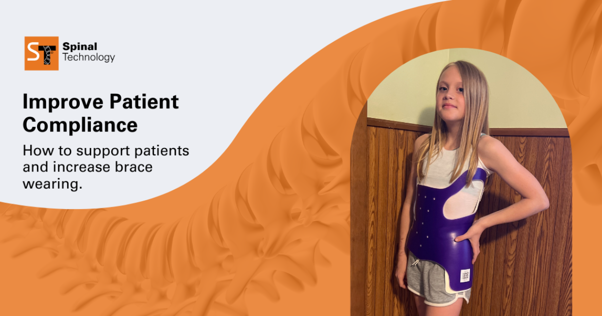 Spinal Technology | Improve Patient Compliance with Scoliosis Braces