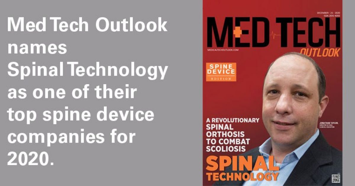 Spinal Tech | Med-Tech Magazine names Spinal Technology as Top Spine…